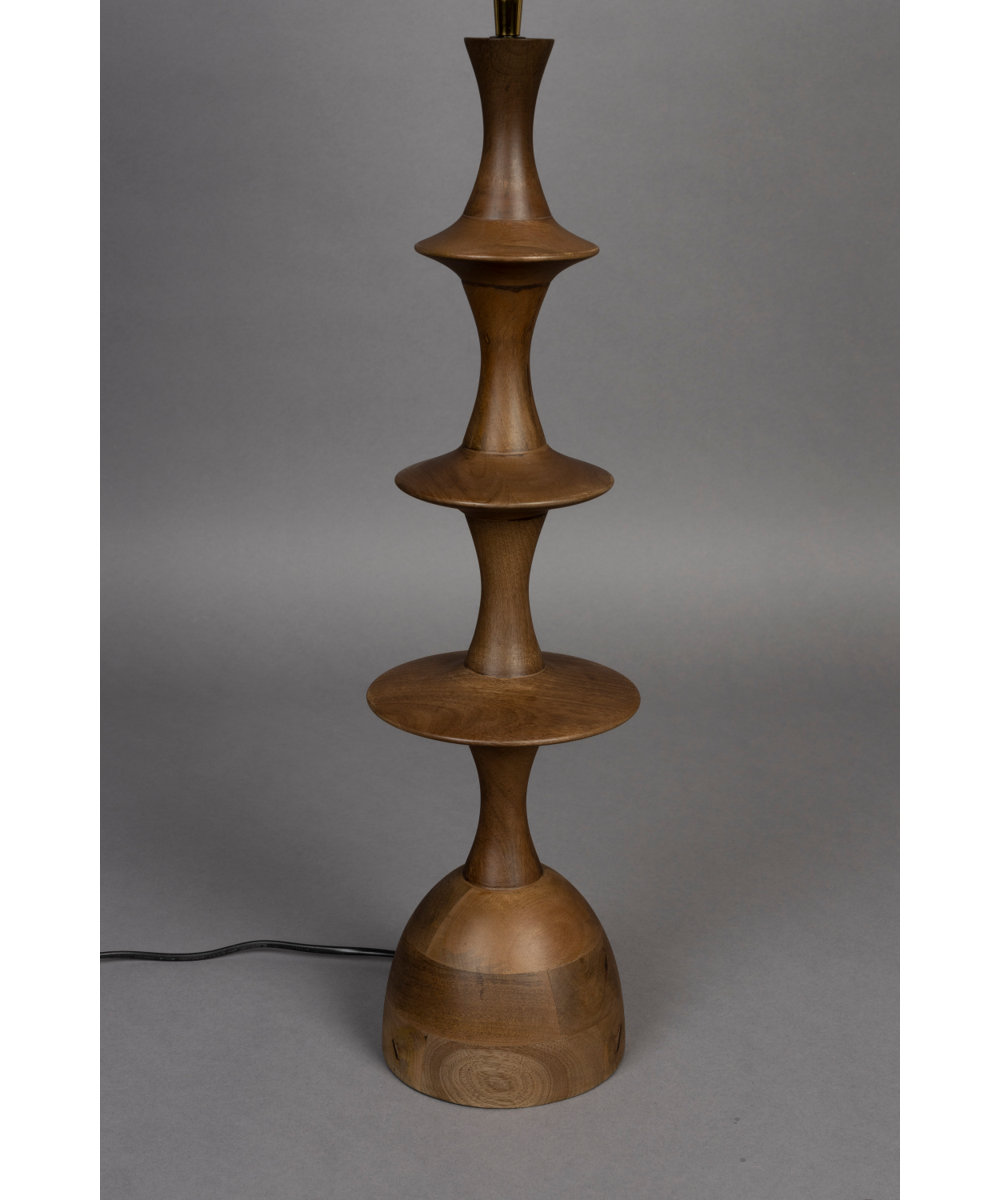 Dutchbone Cath Solid Wood Table Lamp | Perigold