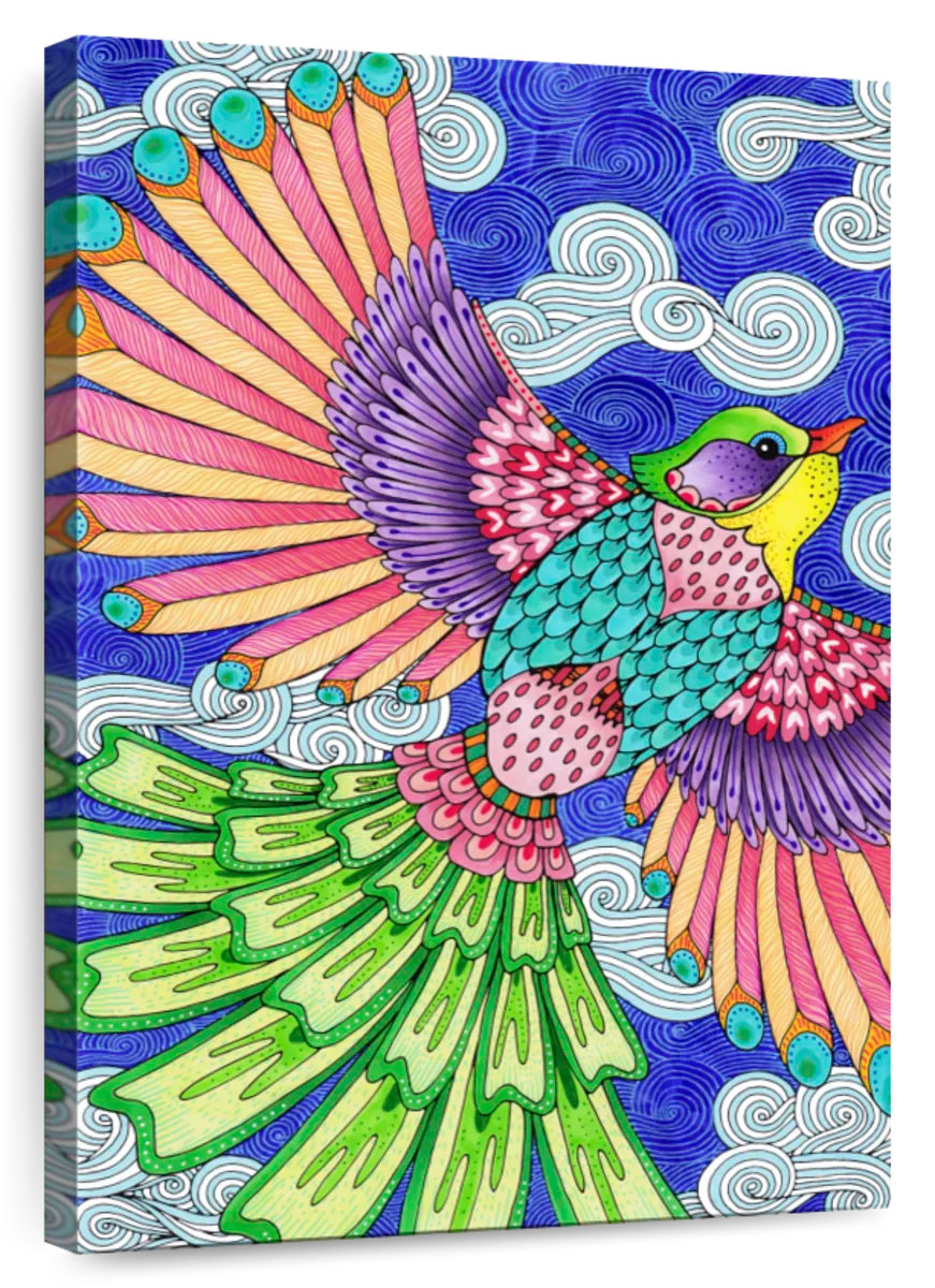 Ebern Designs Brampt Winged Things Color IV | Wayfair