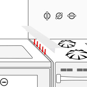 Gustave Universal Range Gap Cover | Wayfair