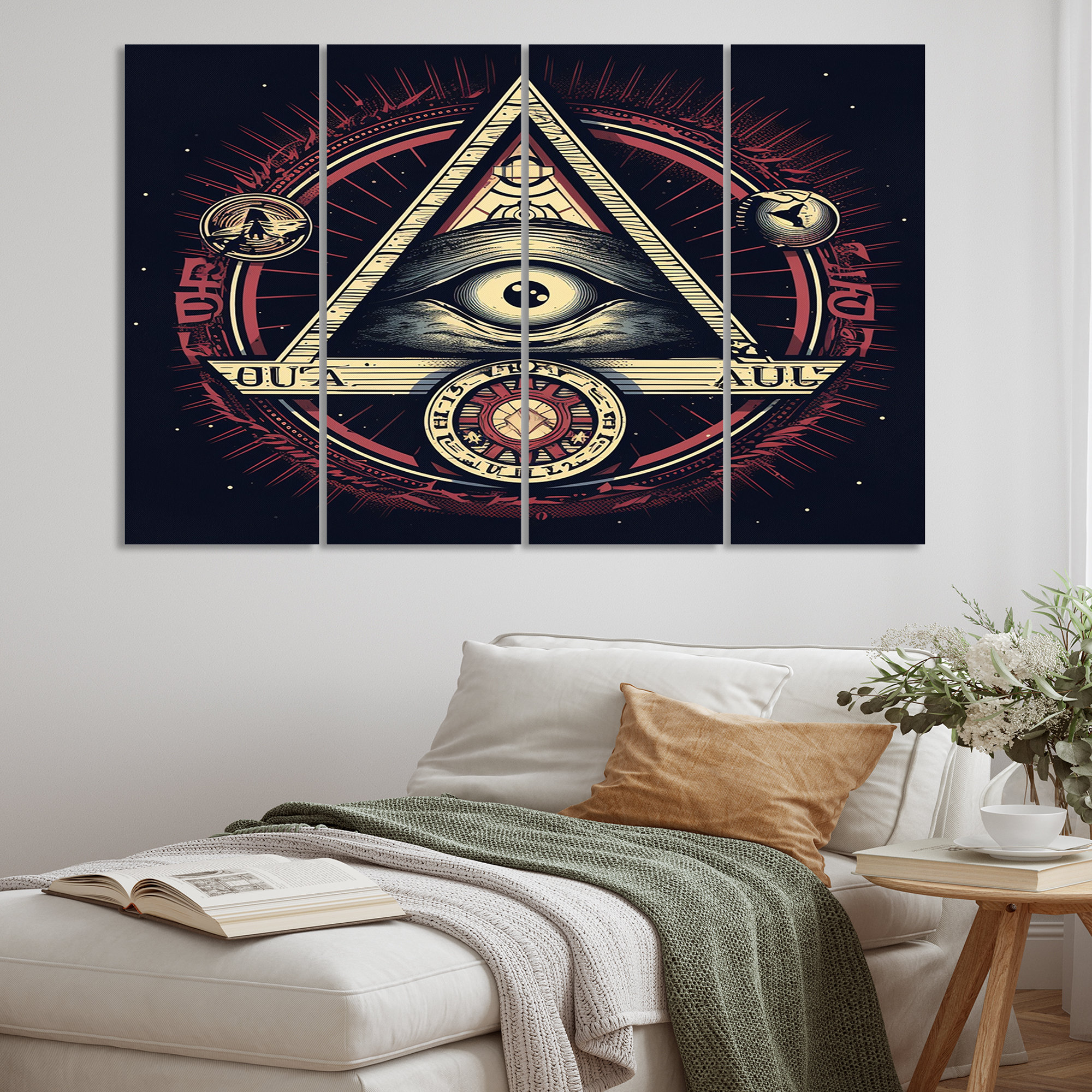 Winston Porter The All Seeing Divine Eye Illuminati - Egyptian Woman ...