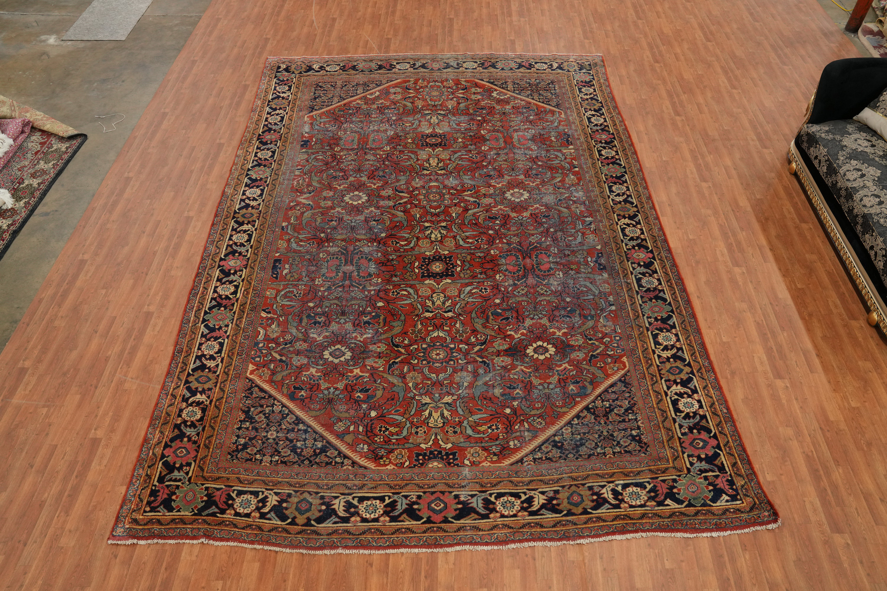 Rugsource Pre-1900 Vegetable Dye Sultanabad Ziegler Oriental Rug 11x17 ...