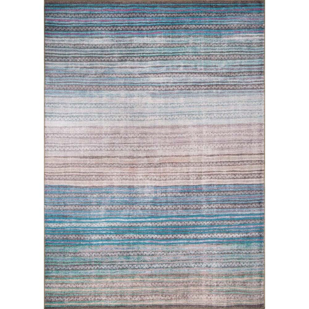 17 Stories Funk Woven Base Decorative Modern Blue Rug - Wayfair Canada