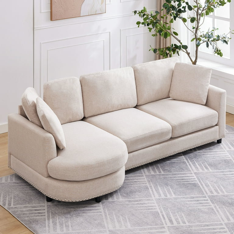Ebern Designs 2 - Piece Upholstered Chaise Sectional & Reviews ...