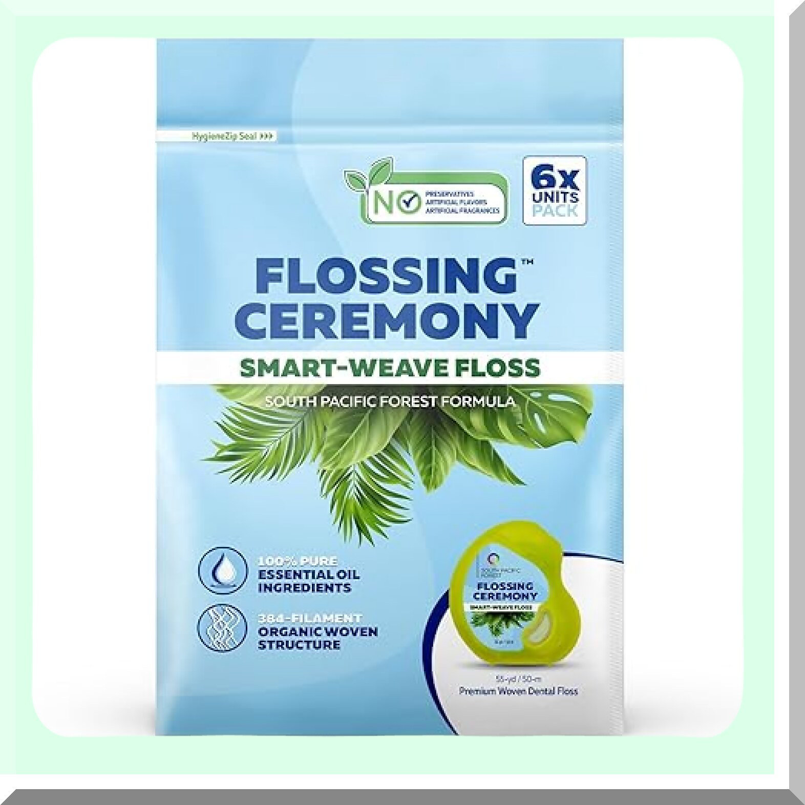 MODAIO Natural Vegan Dental Floss with Eucalyptus and Manuka | Wayfair