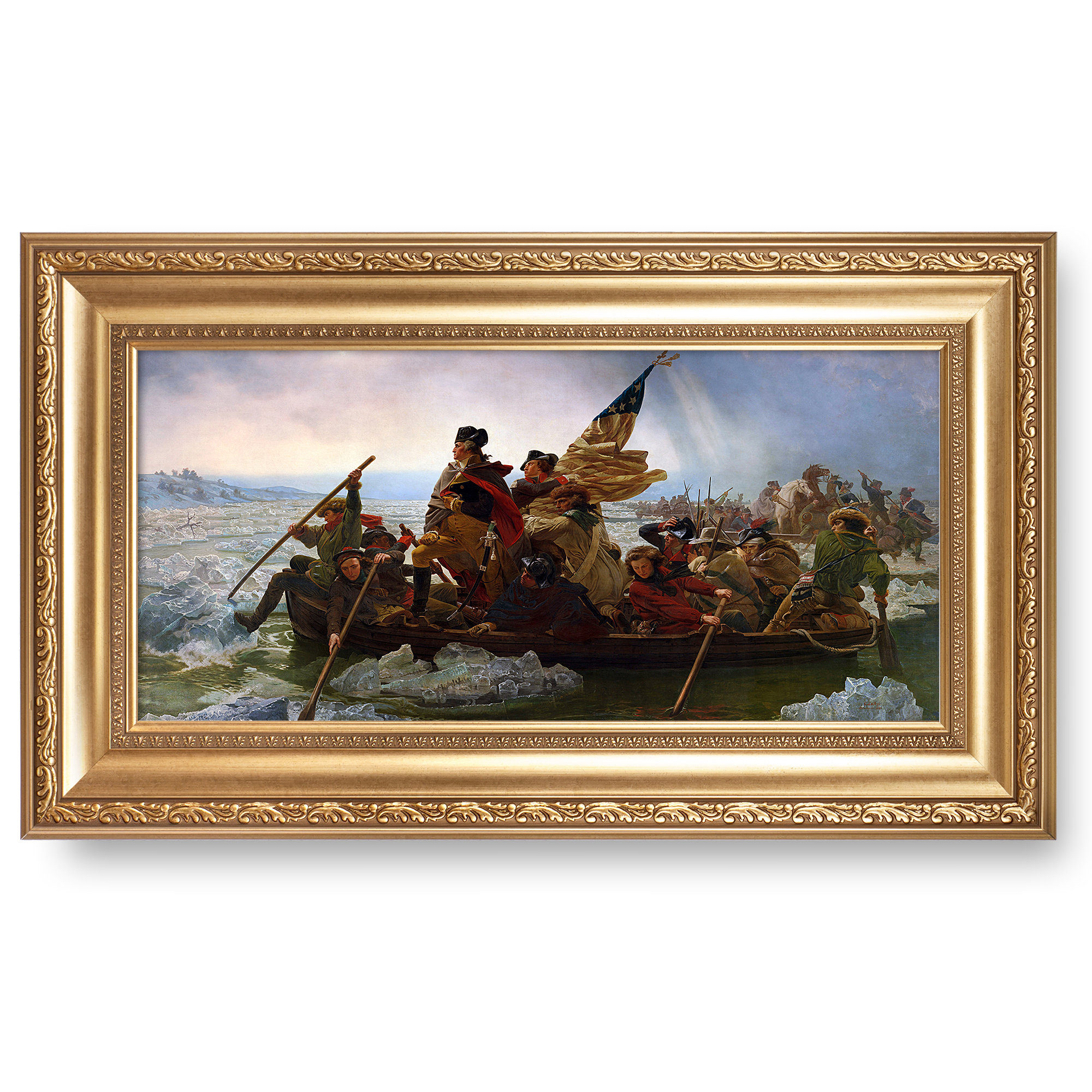 Alcott Hill® Washington Crossing The Delaware 1851 by Emanuel Leutze ...