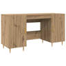 Fjørde & Co Desk With Shelf 140 X 50 X 75 Cm Engineered Wood | Wayfair ...