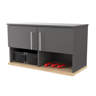 Inval Kratos 3-Pc Garage Storage System with Open Storage and Workbench ...
