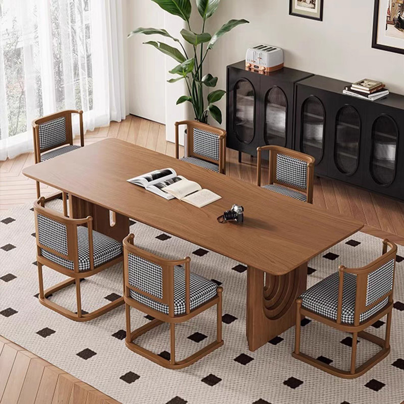 A Bestiary Living Vintage solid wood table and chair combination | Wayfair