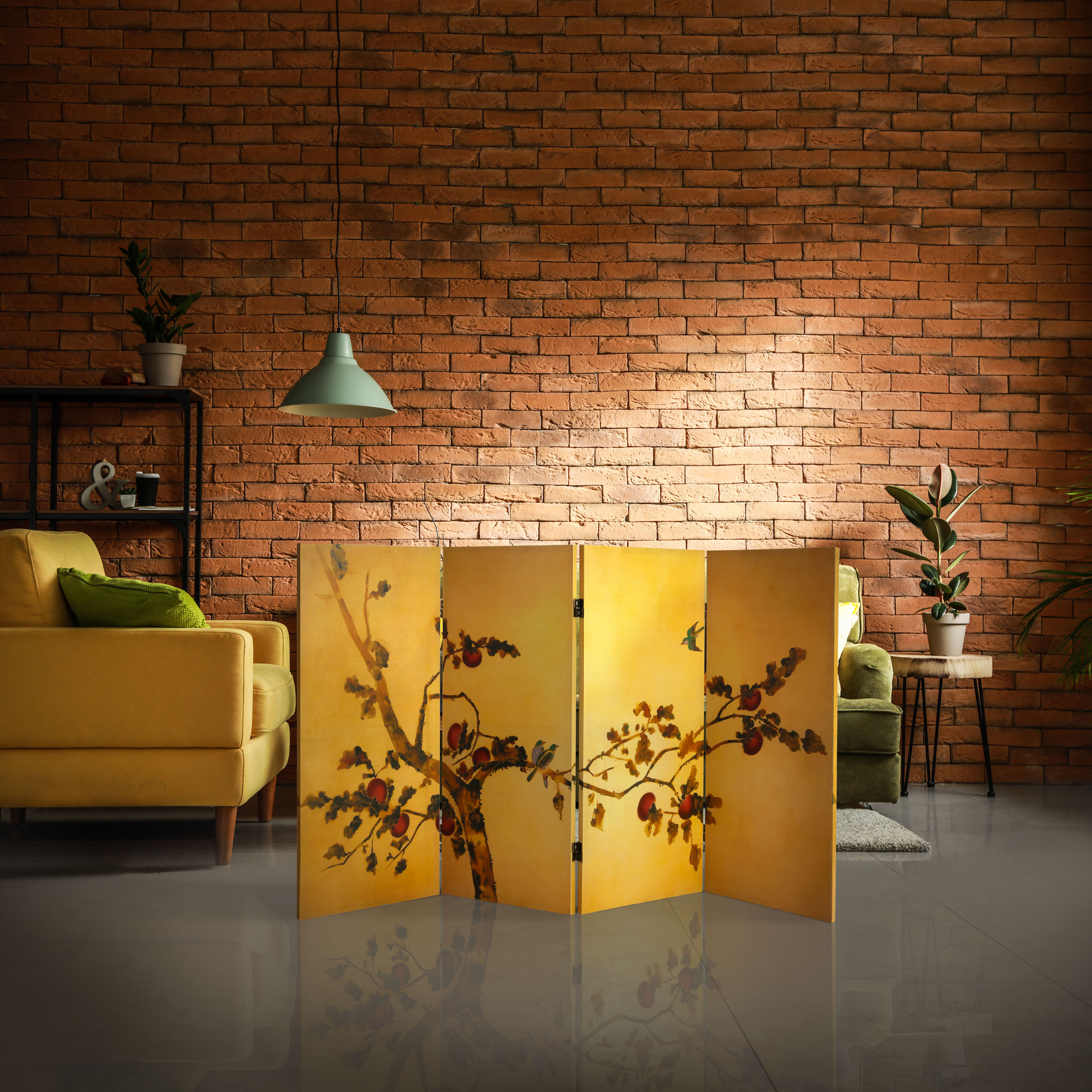 Winston Porter Keir 3 ft. Tall Folding Art Screen & Reviews - Wayfair ...
