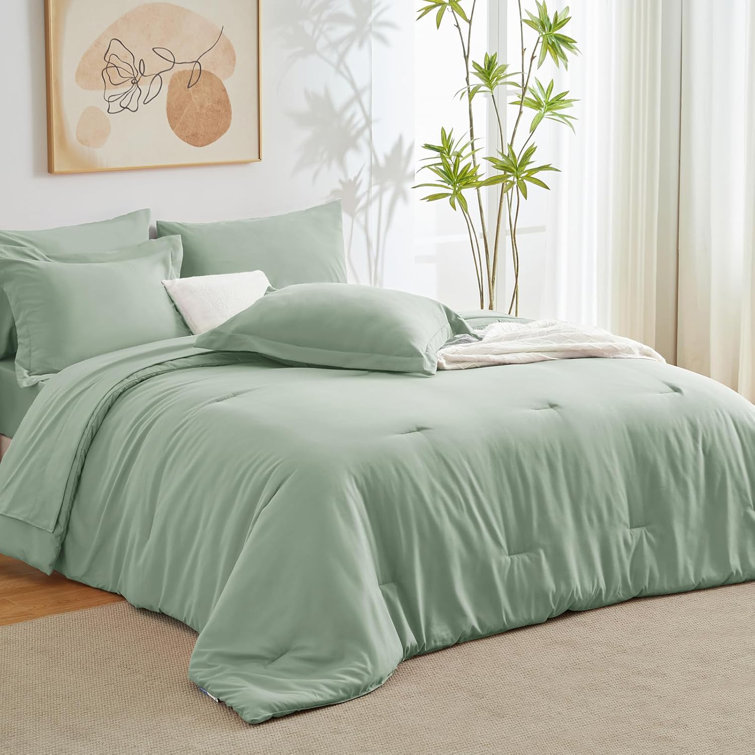 Subolim Polyester Machine Tufted Comforter Set | Wayfair