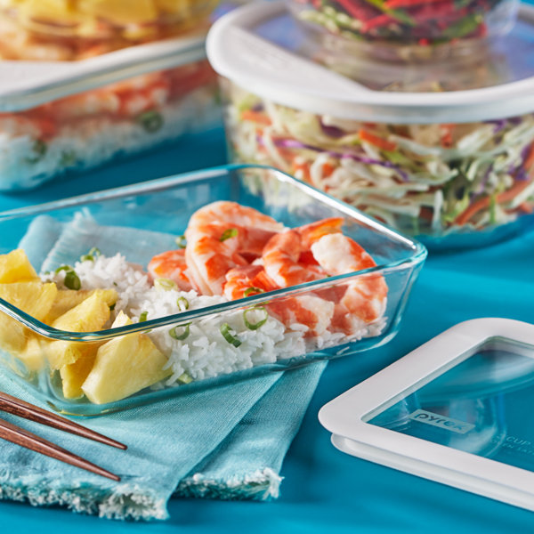 Pyrex Ultimate Glass Food Storage Container - Set of 5 & Reviews | Wayfair