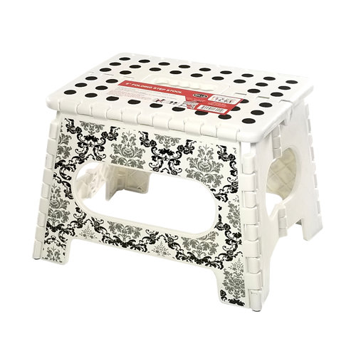 House 2 Home 1 - Step Plastic Folding Step Stool | Wayfair