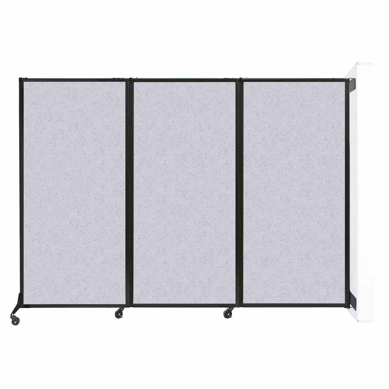 Versare 8'4" Wide Wall-Mounted Quickwall Soundsorb Folding Partition ...