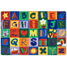 Carpets for Kids Alphabet Blocks Sequential Seating Geometric Tufted ...