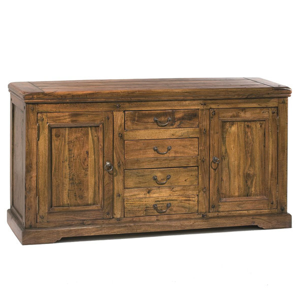 August Grove Hedda 150cm Solid Wood Sideboard | Wayfair.co.uk