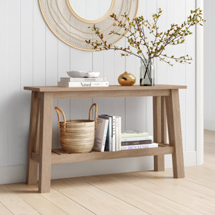 Light Wood Console Tables You'll Love | Wayfair