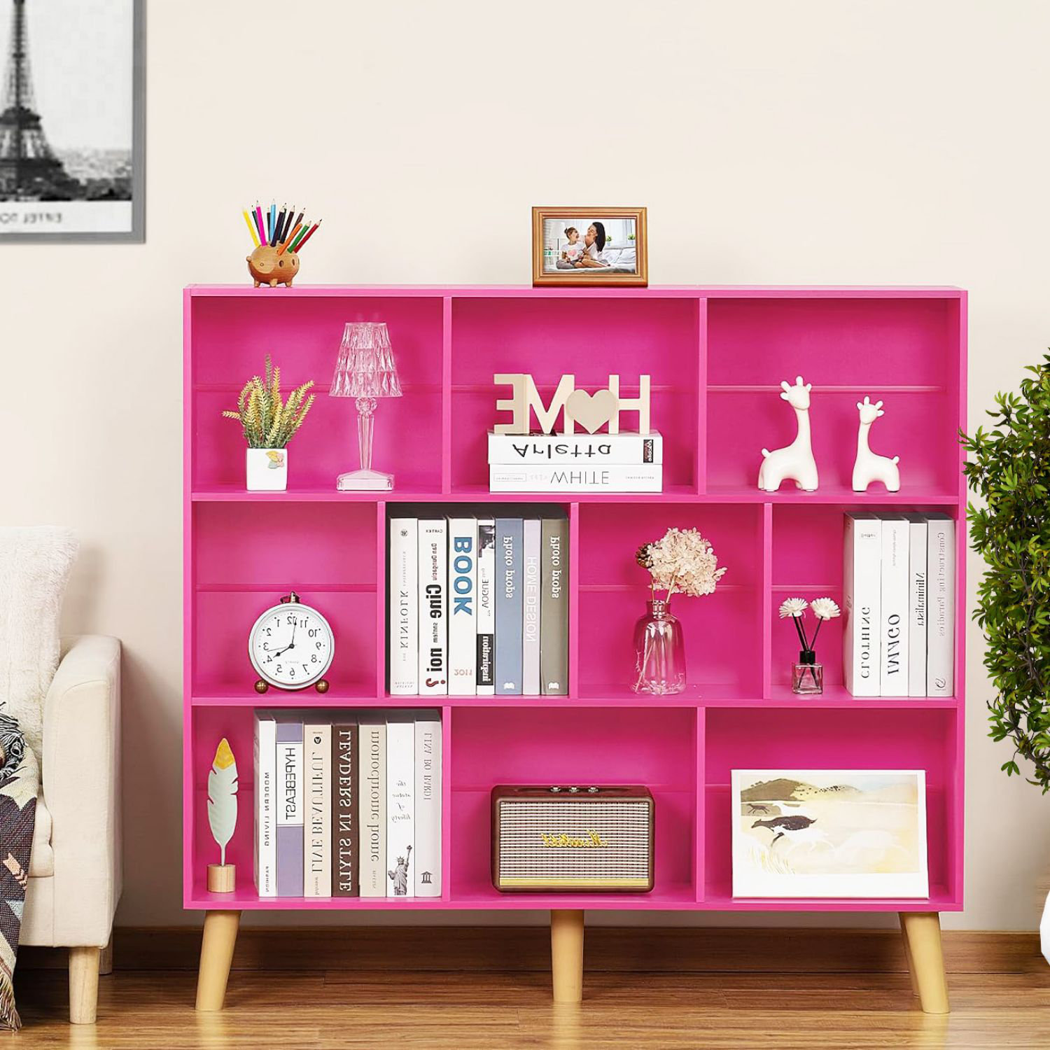 QICQA Color Bookcase | Wayfair