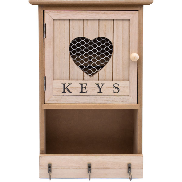Rosalind Wheeler 9 Key Hook Box | Wayfair.co.uk