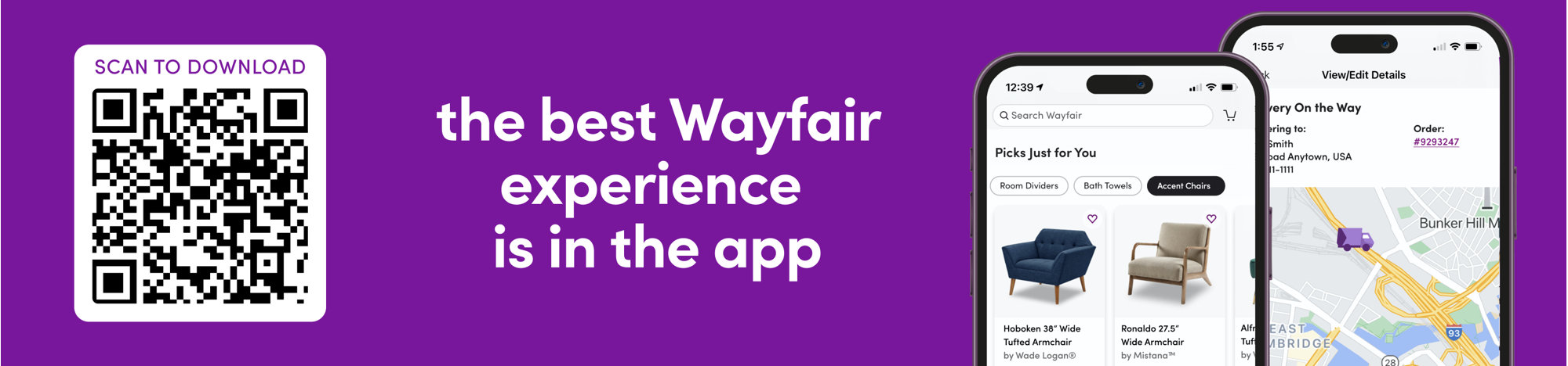 Download the Wayfair App Today!