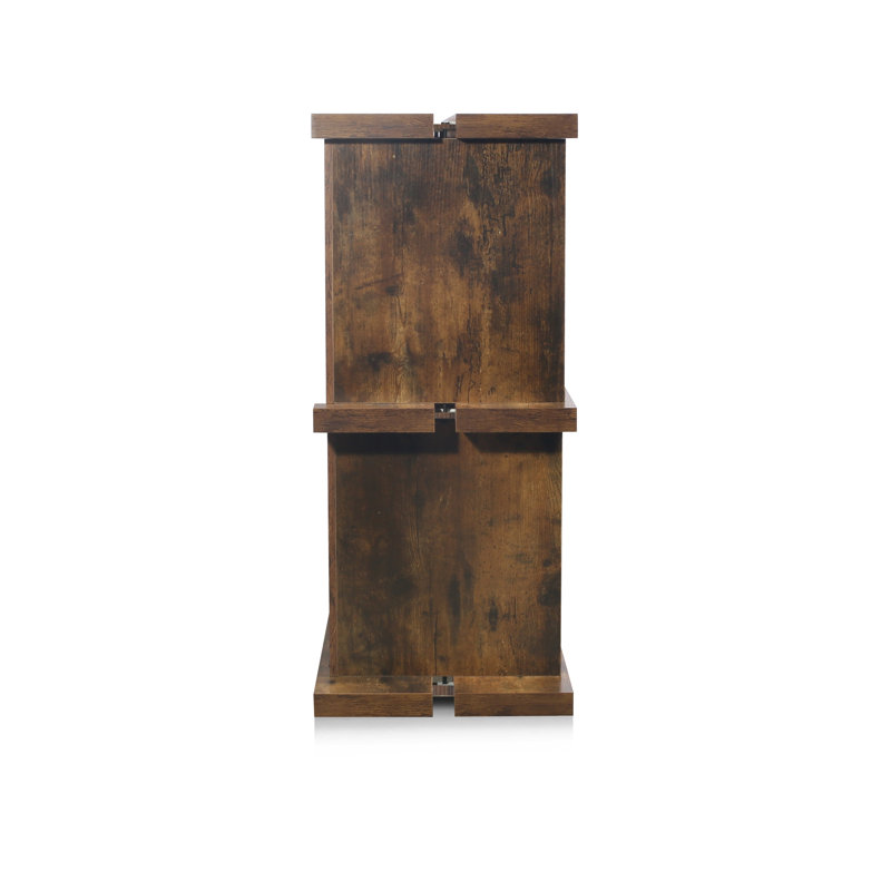 Millwood Pines Cecyle 29.5" H x 63" W Cube Bookcase | Wayfair