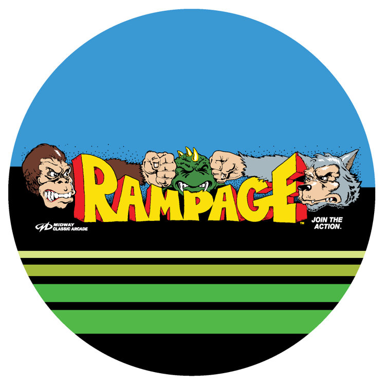 Arcade1up Rampage Adjustable Height Bar and Arcade Stool - Wayfair Canada