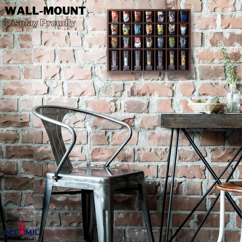 DECOMIL Shot Glass Shooter Display Case & Reviews | Wayfair