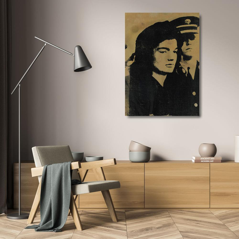 Red Barrel Studio® Jackie- With Guard (Facing Left), 1964 | Wayfair