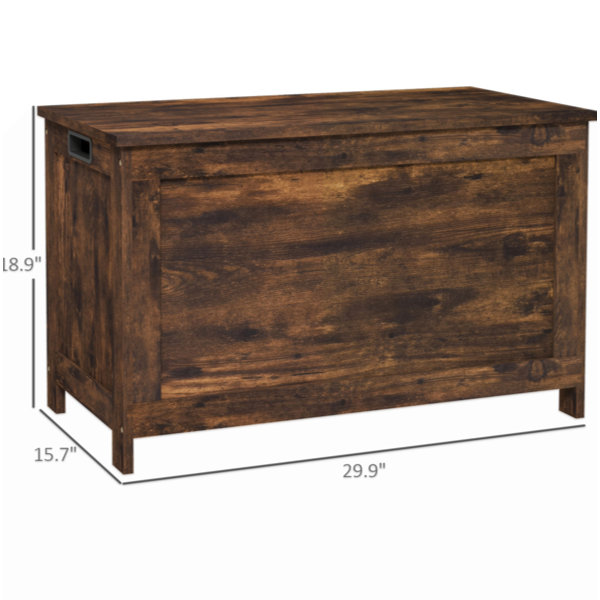 Millwood Pines 29.9" Storage Chest With 2 Safety Hinges Storage Chest ...
