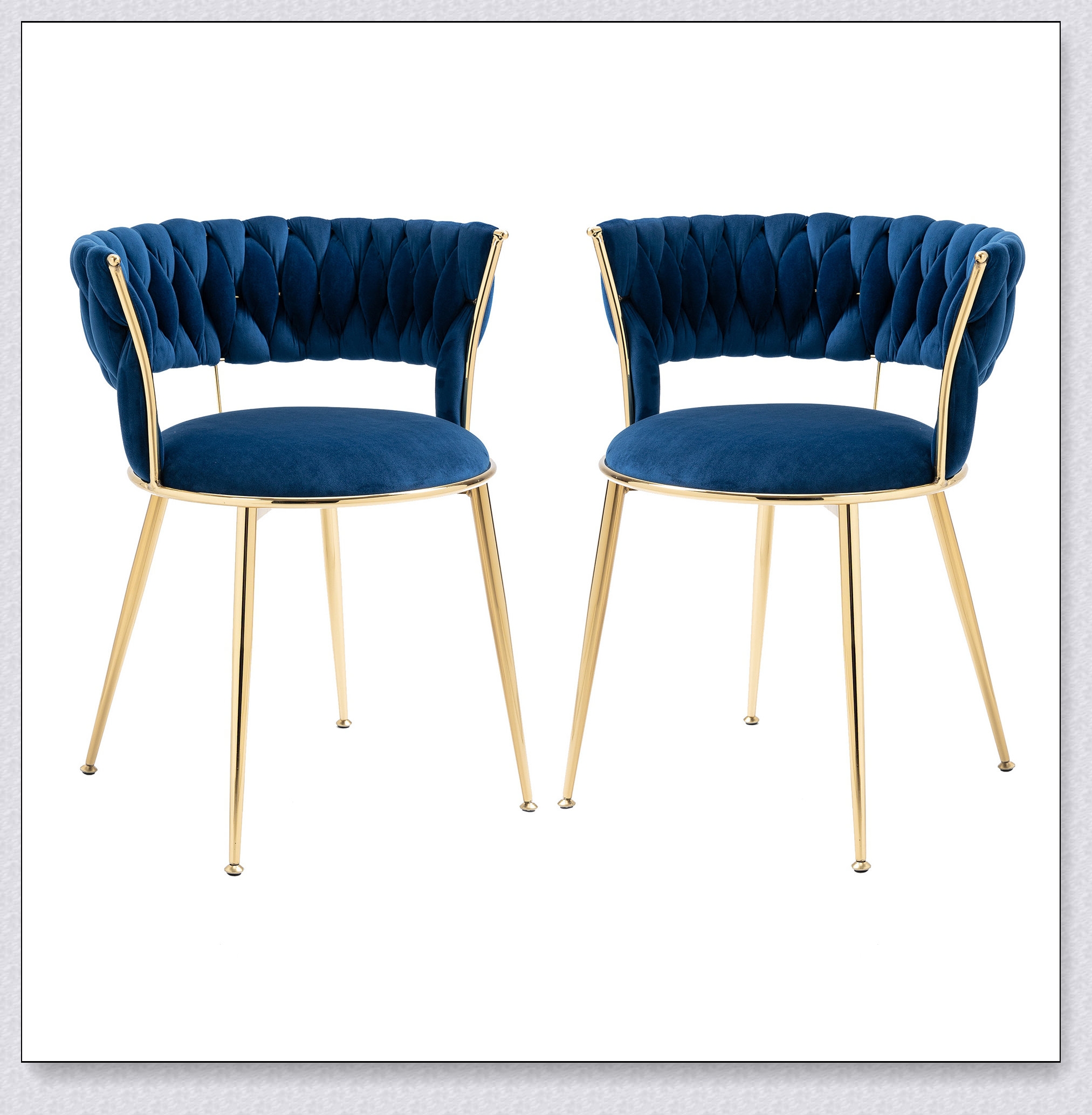 Mercer41 Leisure Dining Chairs with 2PC /set | Wayfair