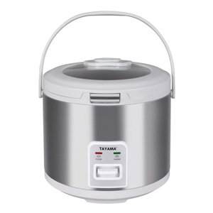 Tayama 20-cup Automatic Rice Cooker & Warmer With Glass Lid | Wayfair