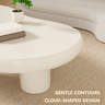 Wrought Studio™ 39.5" Modern Free Form Irregular Cloud Shaped Coffee ...