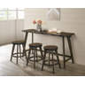 Loon Peak® Leeson 4 - Piece Counter Height Dining Set & Reviews | Wayfair