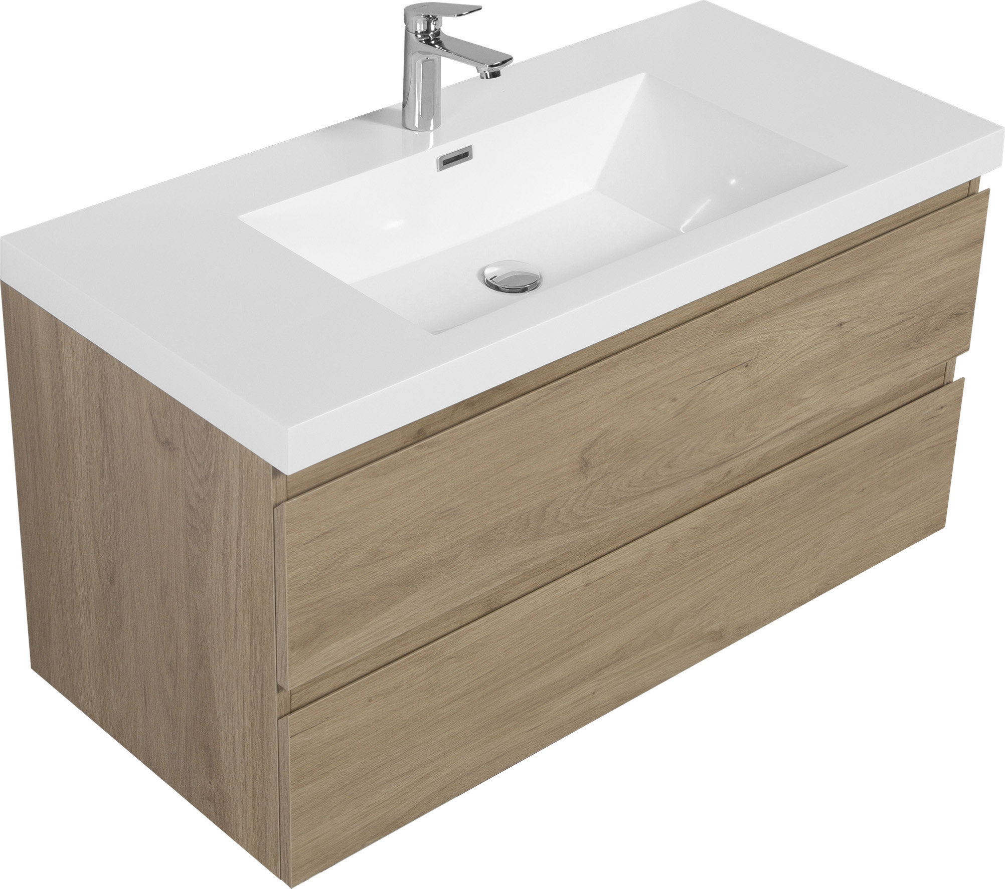 Latitude Run® 42" Floating Bathroom Vanity With Sink - Wayfair Canada