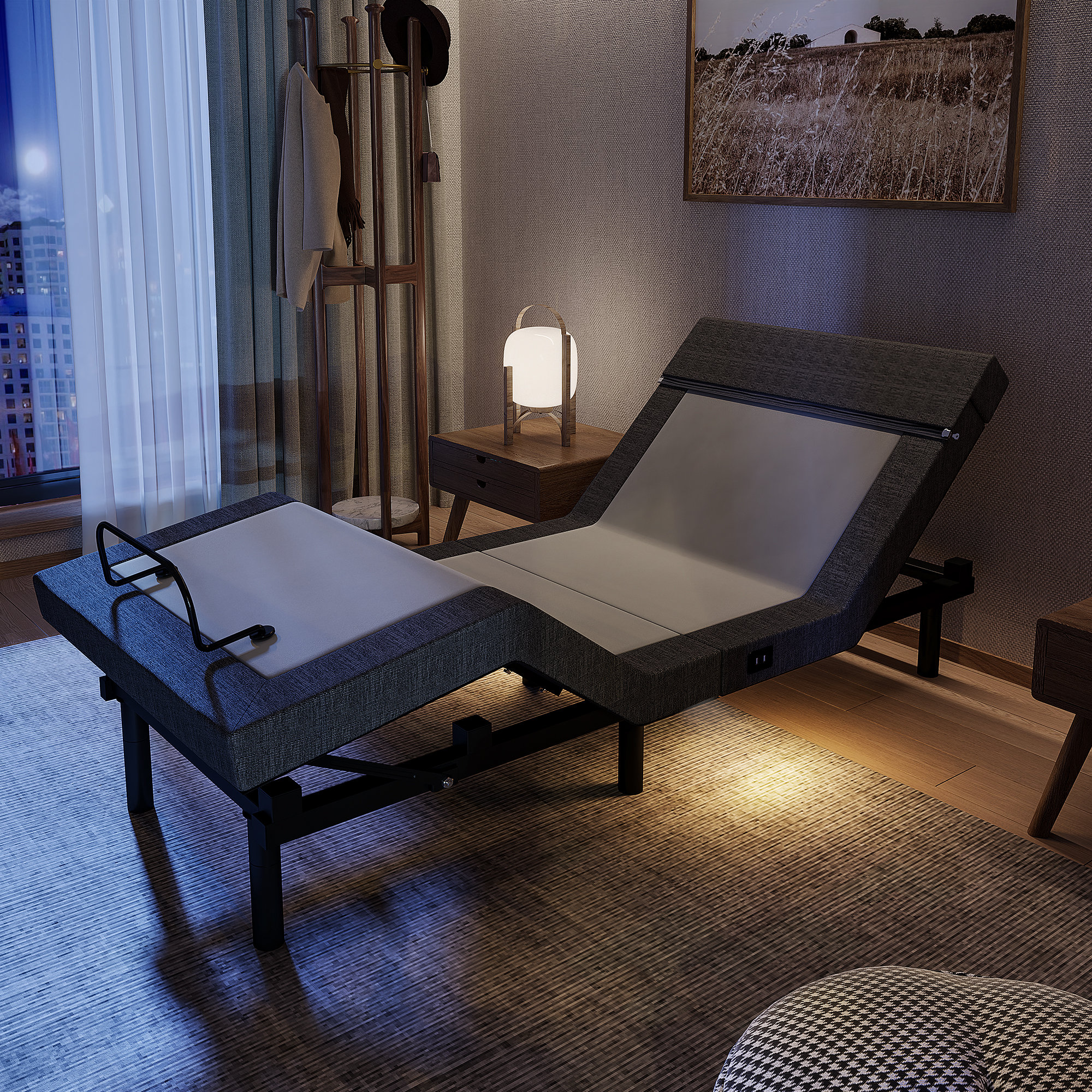 Alwyn Home Zero Gravity Adjustable Bed With Wireless Remote & Reviews ...