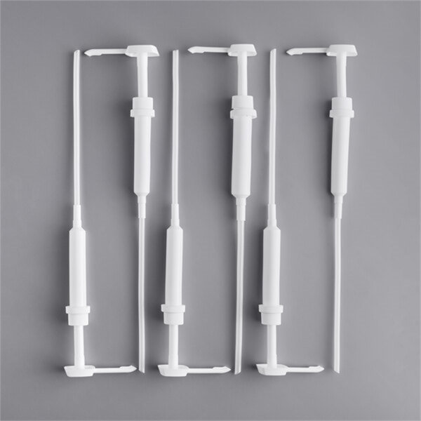 Rebrilliant Choice 1 Oz. Plastic Condiment Pump With Trimmable Dip Tube ...