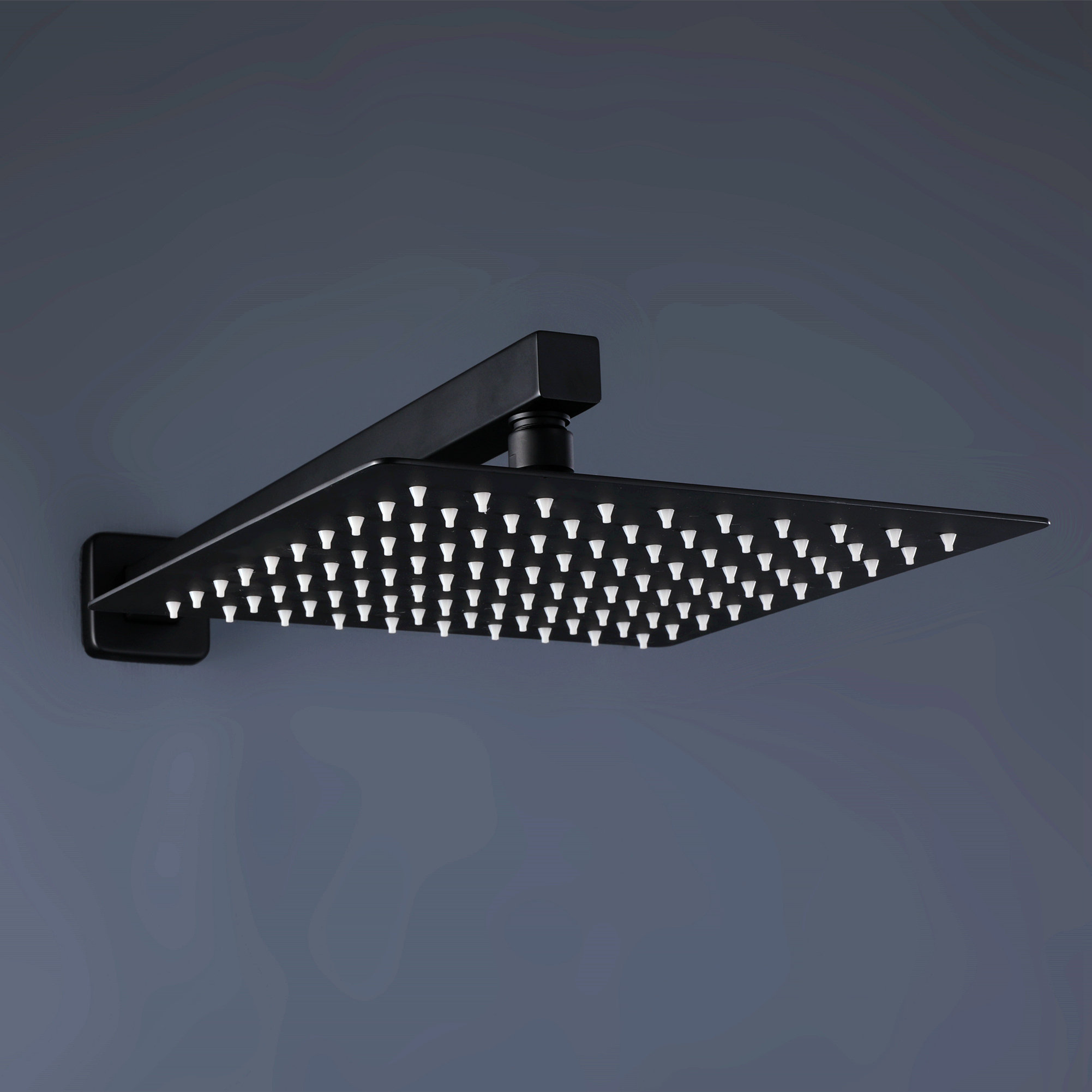 ACME Furniture 12 Inches Matte Black Shower System Bathroom Luxury Rain ...