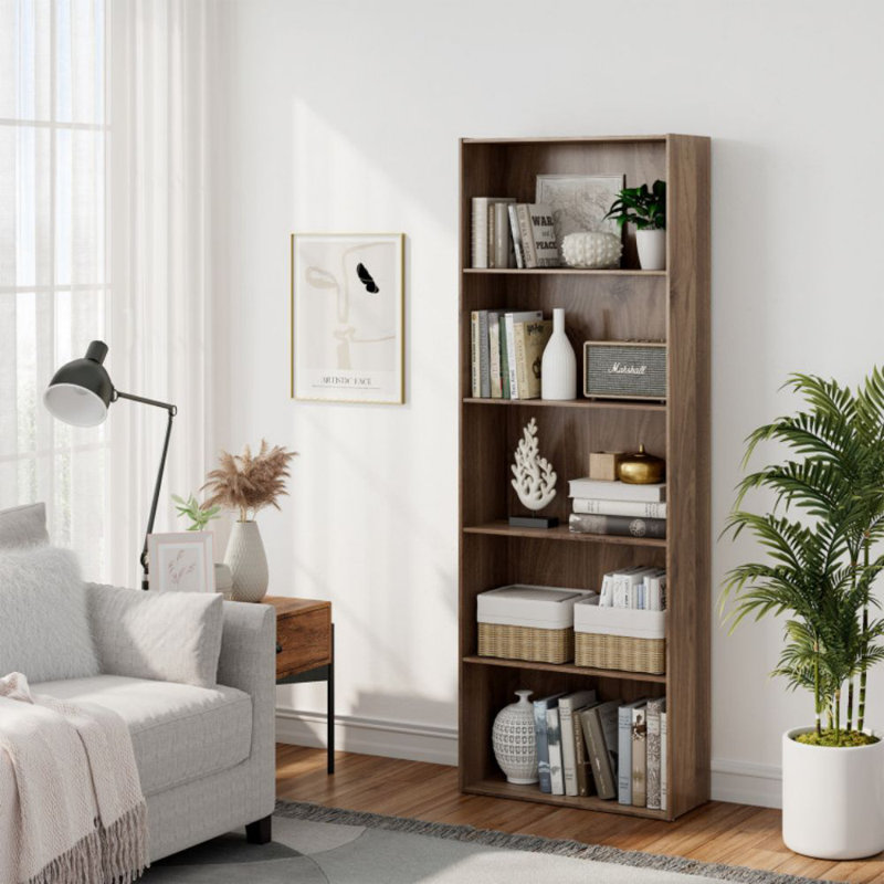 Wade Logan® Asuman 67" H x 23.5" W Standard Bookcase & Reviews | Wayfair