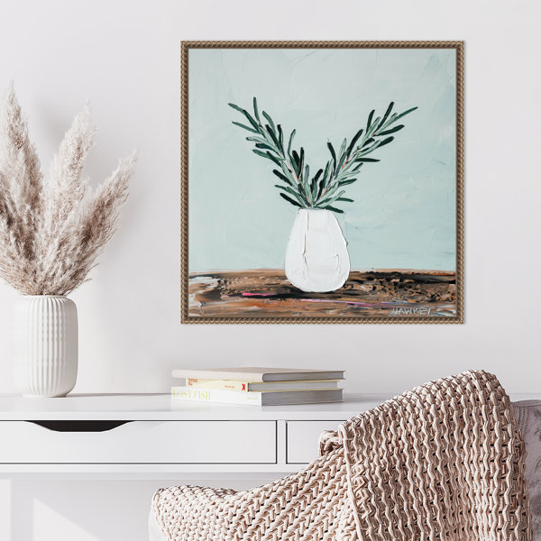 Amanti Art Extending an Olive Branch by Angela Hawkey Framed Canvas ...