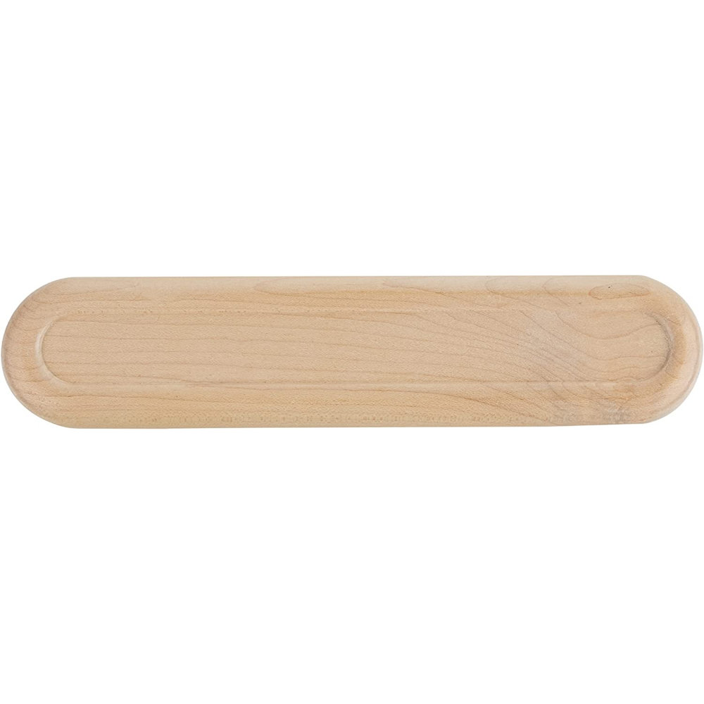 UNIQANTIQ HARDWARE SUPPLY Blonde Wood Drawer Pull ( Centers: 6 ...