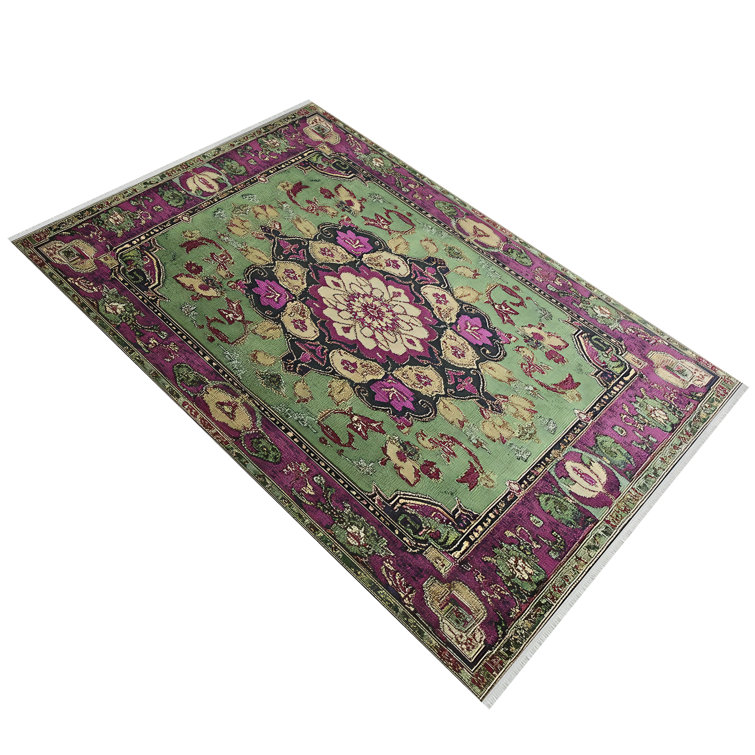 Langley Street Macsen Machine Printed Machine Woven Area Rug | Wayfair ...