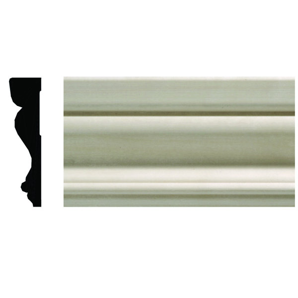 Ornamental Mouldings 1.875 In. D X 2.5 In. W X 82 In. L Unfinished ...