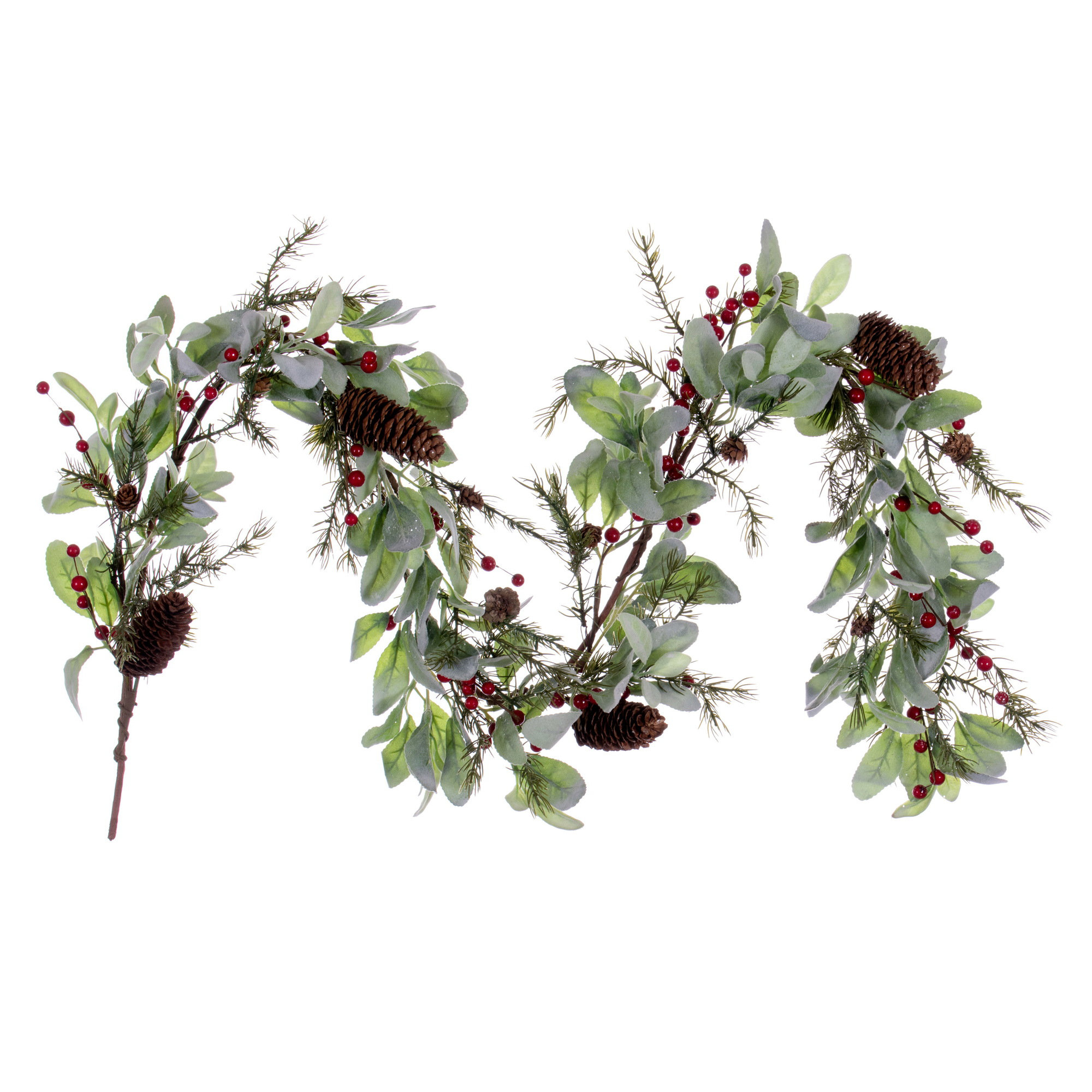 Primrue 60'' in. Faux Mixed Assortment Garland | Wayfair