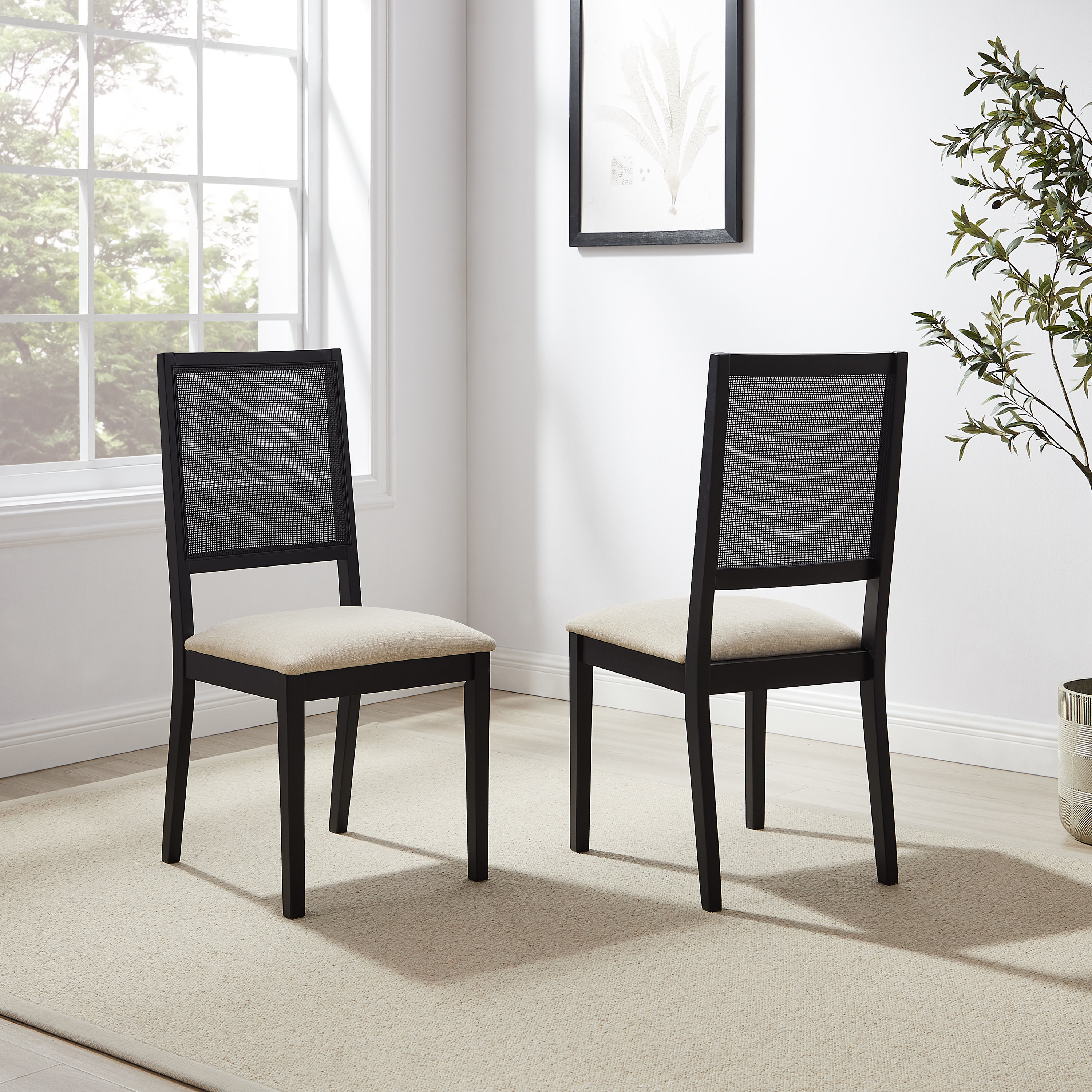 August Grove Boutault Stirling 2-piece Dining Chair Set - Wayfair Canada