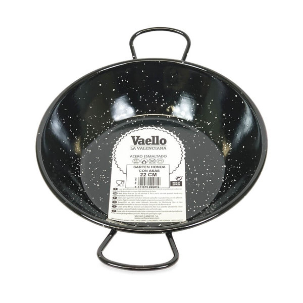 Verano Spanish Ceramics Vaello Stainless Steel Paella Pan | Wayfair.co.uk