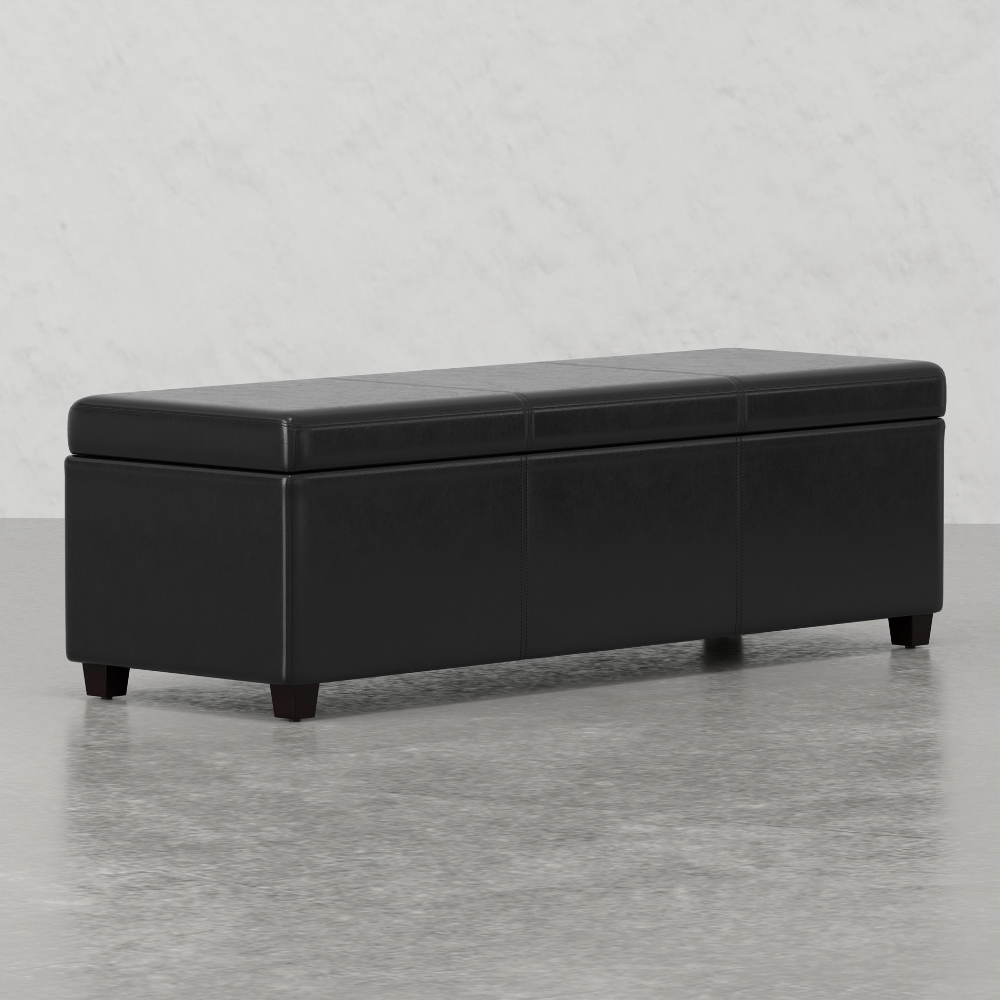 Ebern Designs Lincoln Extra Large Storage Ottoman Bench | Wayfair