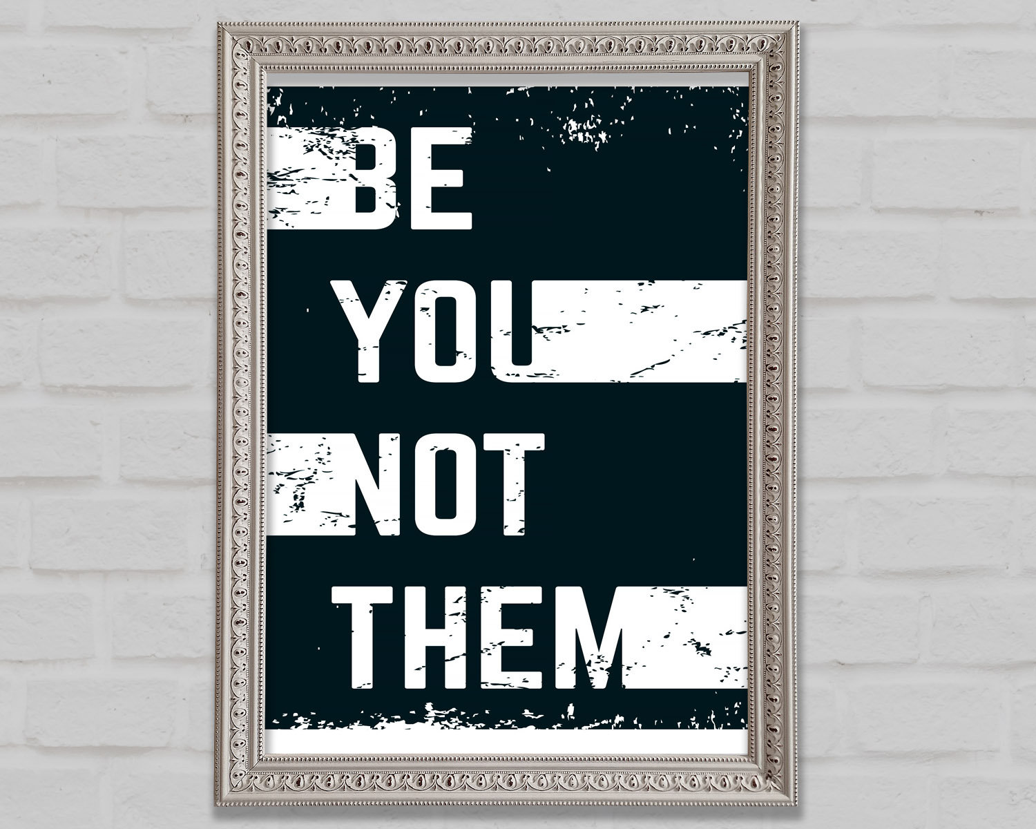 Bright Star Be You Not Them Framed Print | Wayfair.co.uk