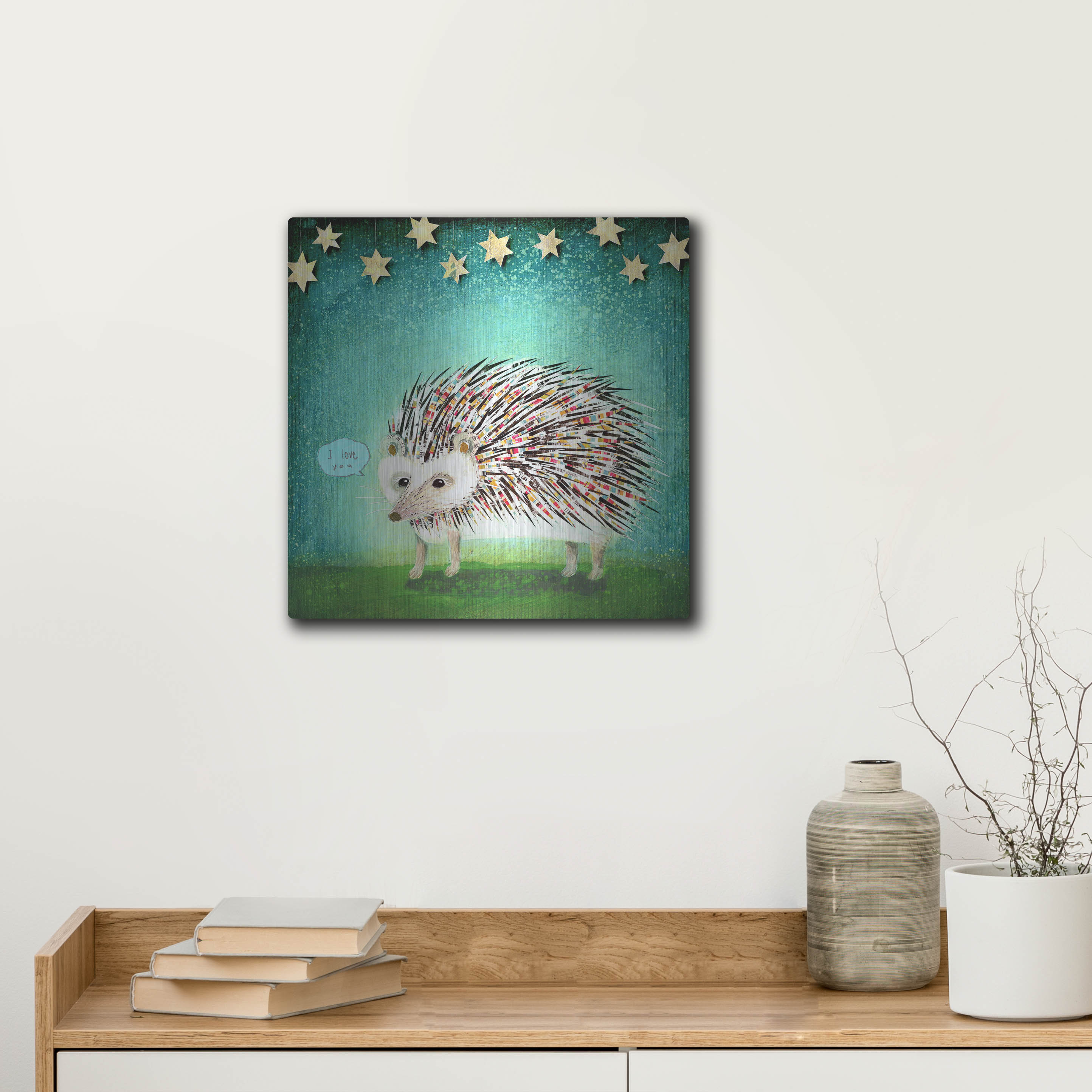 Millwood Pines Porcupine For Thomas' by Judy Verhoeven, Metal Wall Art ...