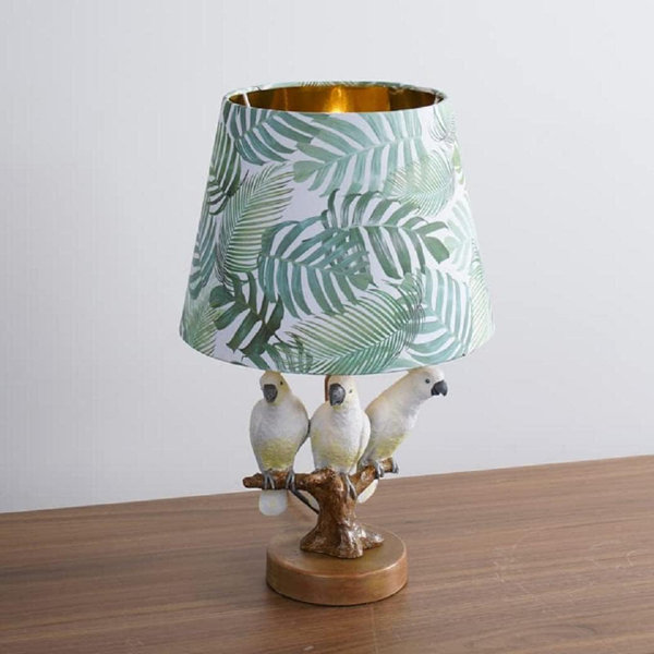 Bayou Breeze Parrot Resin Bird Table Lamps - American Retro Design For ...