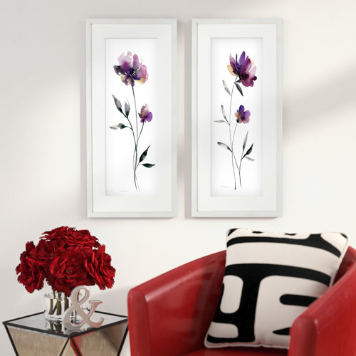 Framed Purple Wall Art You'll Love | Wayfair