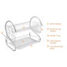 Winado 2 Tier Drying Stainless Steel Disk Rack & Reviews | Wayfair